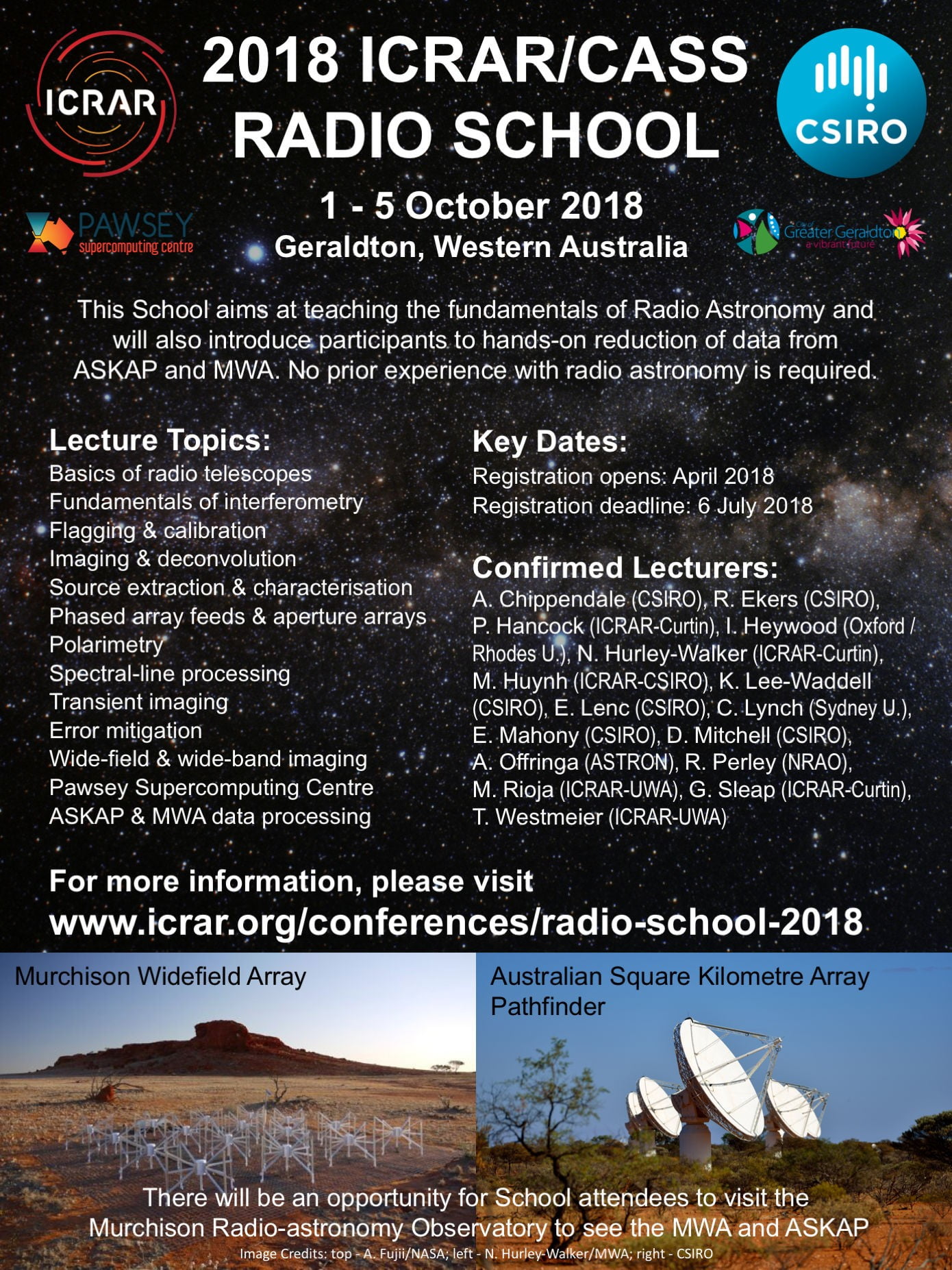 2018 ICRAR/CASS Radio School - ICRAR