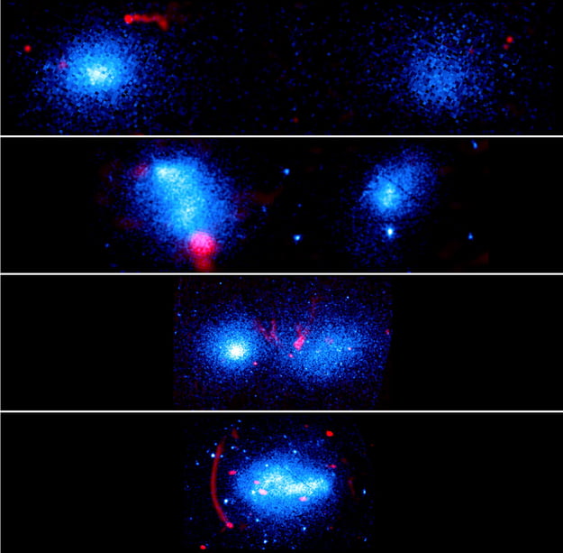 Cosmically close: Astronomers discover two galaxy clusters about to ...