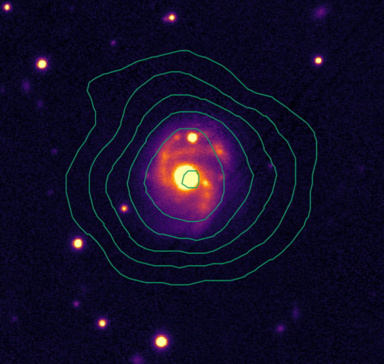 Mass modelling a newly discovered galaxy group - ICRAR