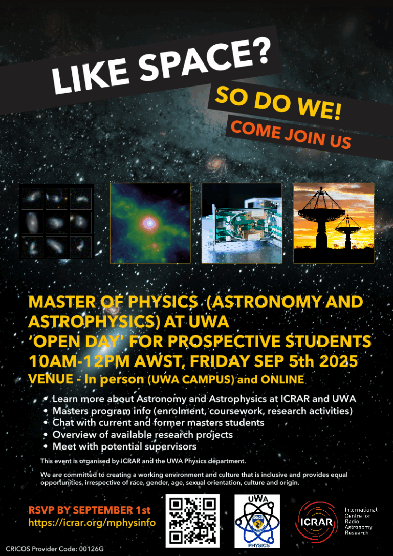 Master of Physics (Astronomy and Astrophysics) 2026 - Introductory ...